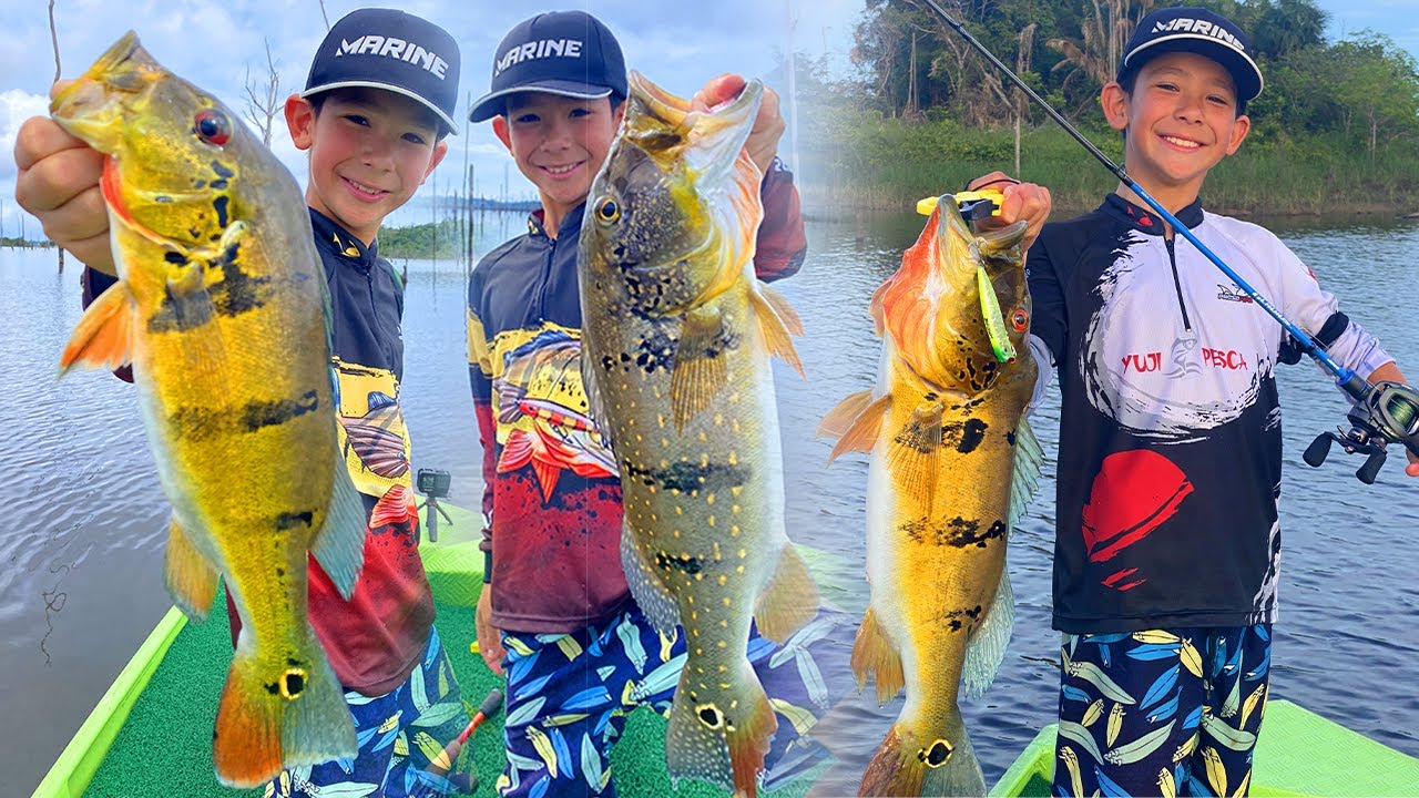 SE VOCÊ GOSTA DE TUCUNARÉ, AQUI É O PARAÍSO! MUITO PEIXE EM BALBINA ...