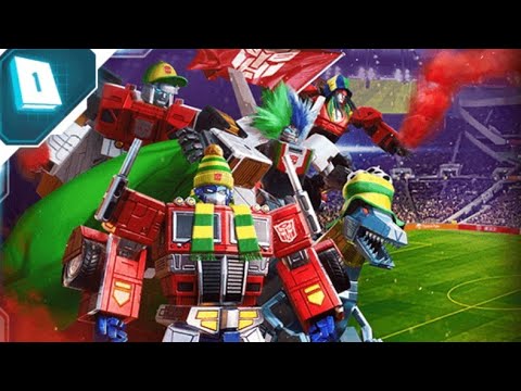 Autobot Mecha Soccer event Transformers Earth wars Gameplay 5 - YouTube