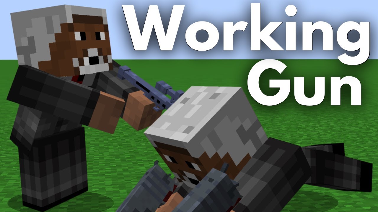 How To Make Guns in Minecraft With Commands - YouTube