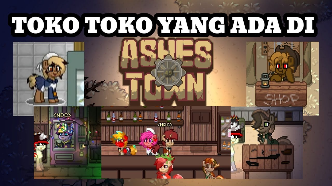 Toko toko yang ada di ashes town (FallOut Equestria) - YouTube
