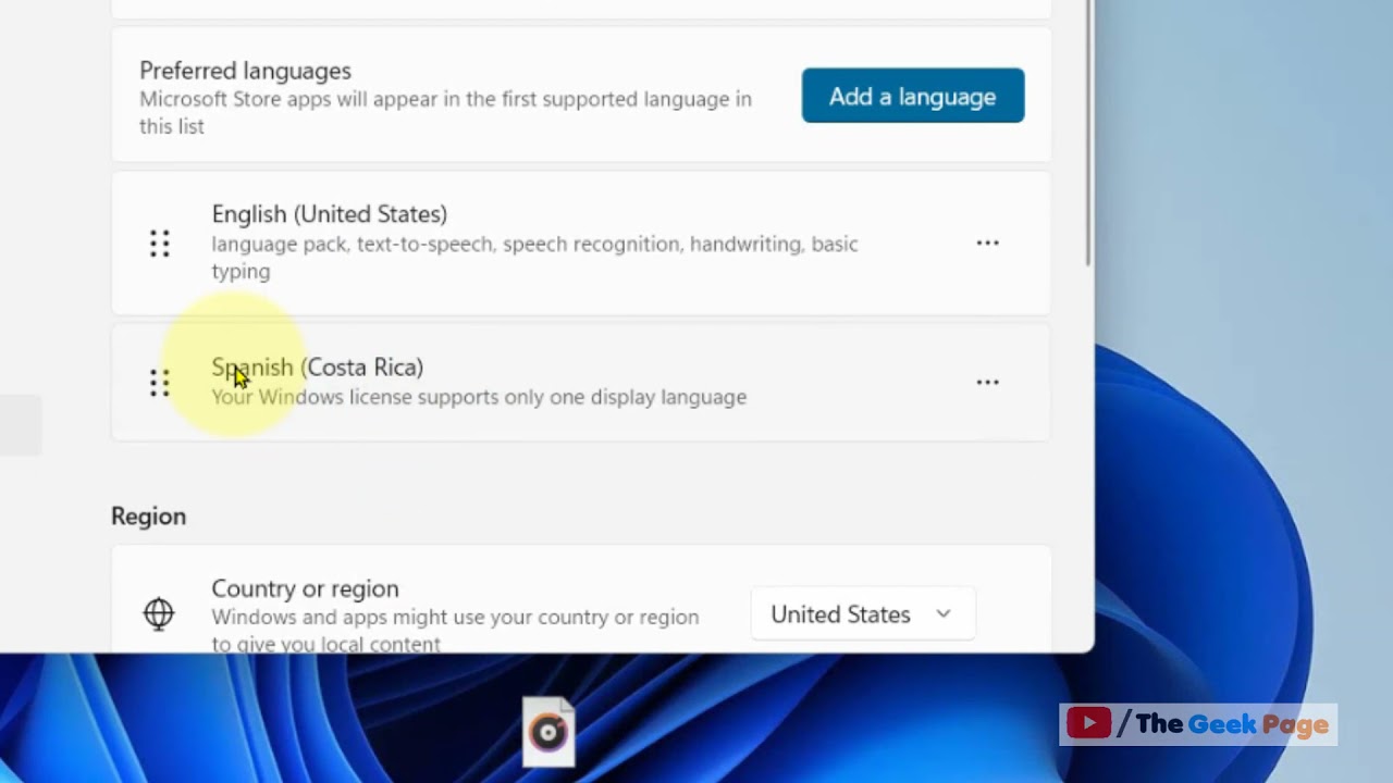 How To Change Default Language In Windows 11 YouTube How To Change Default Language In Windows 11 YouTube