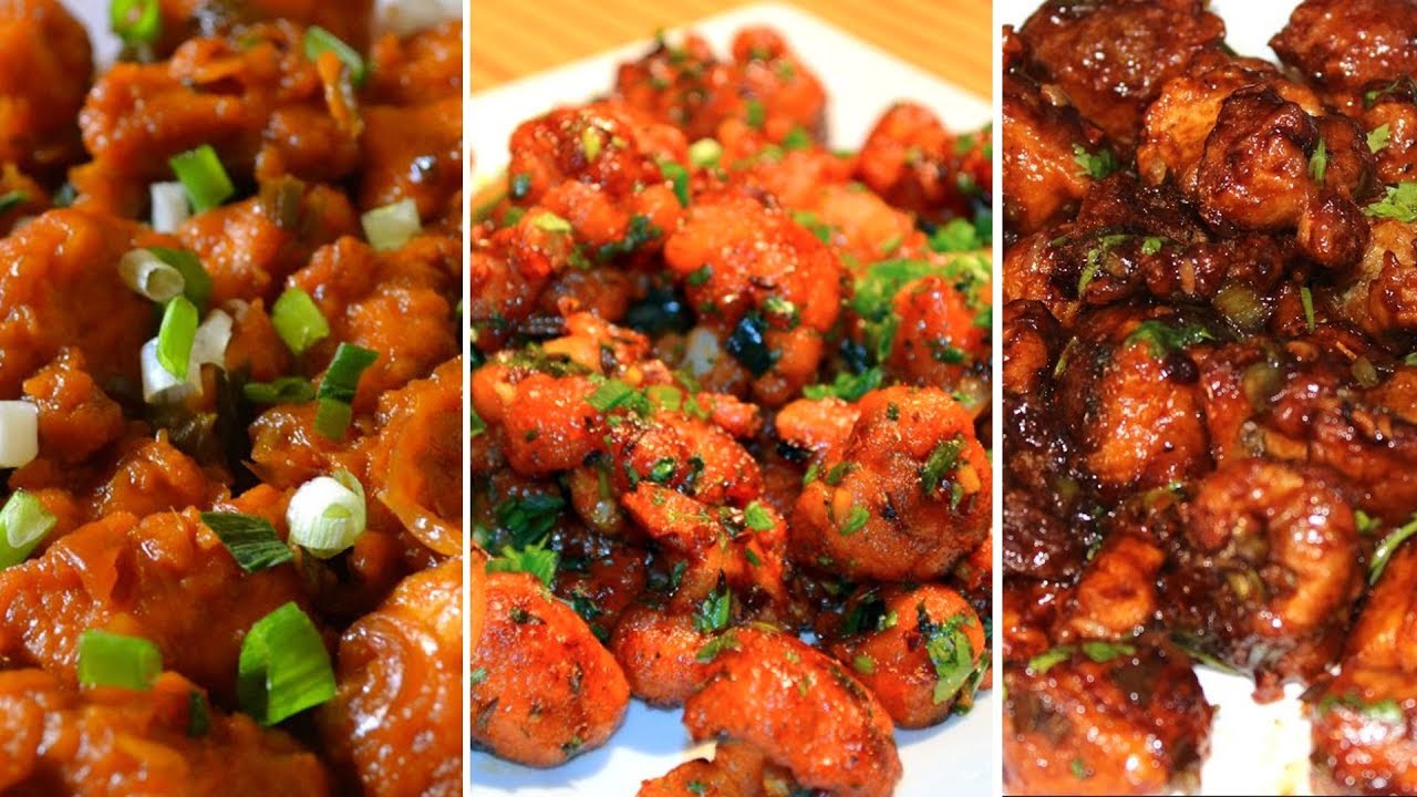 Quick & Easy Manchurian Recipes || Chicken Manchurian || Vegetable ...