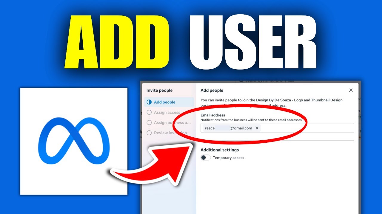 How To Add Someone To Meta Business Suite - YouTube