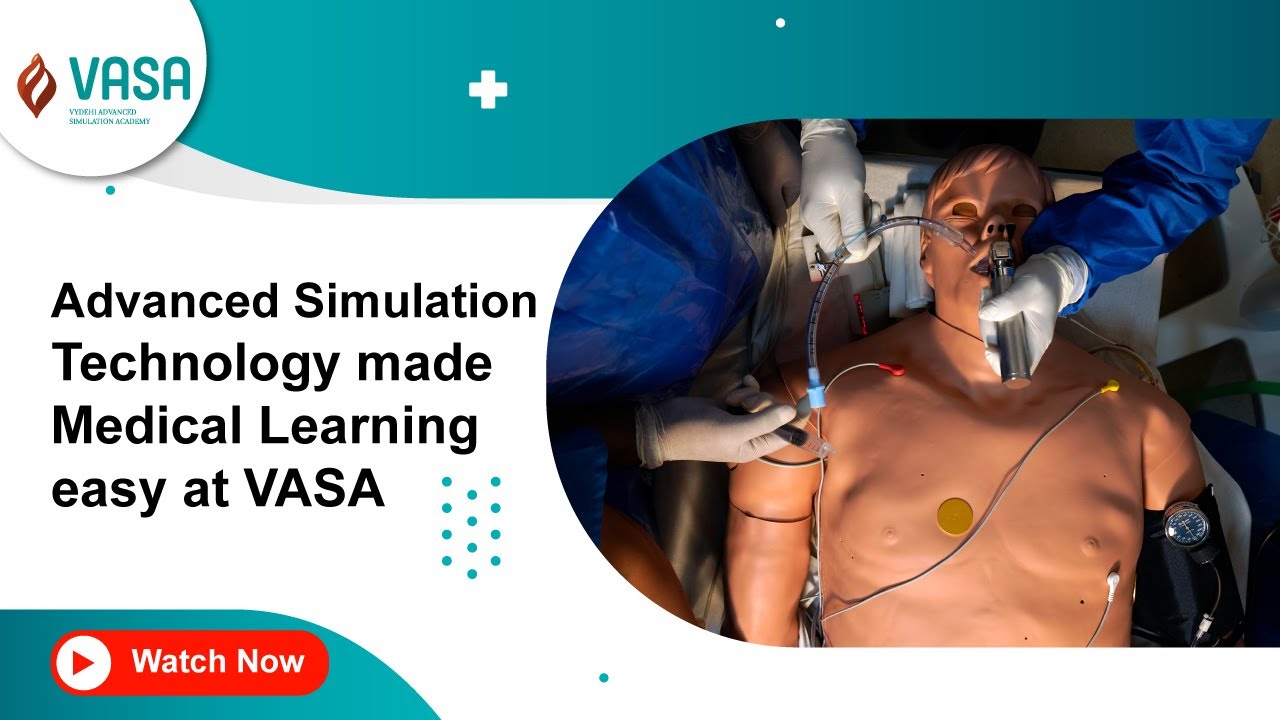 Advanced Simulation Technology made Medical Learning easy at VASA - YouTube