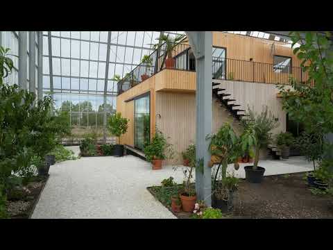 Greenhouse in Sweden with its own Ecosystem designed by TailorMade Arkitekter
