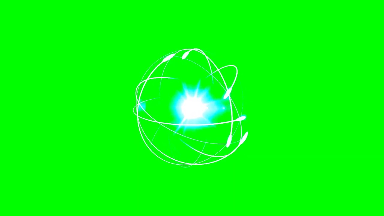 Ball of Energy HD Greenscreen / Chroma Key - YouTube