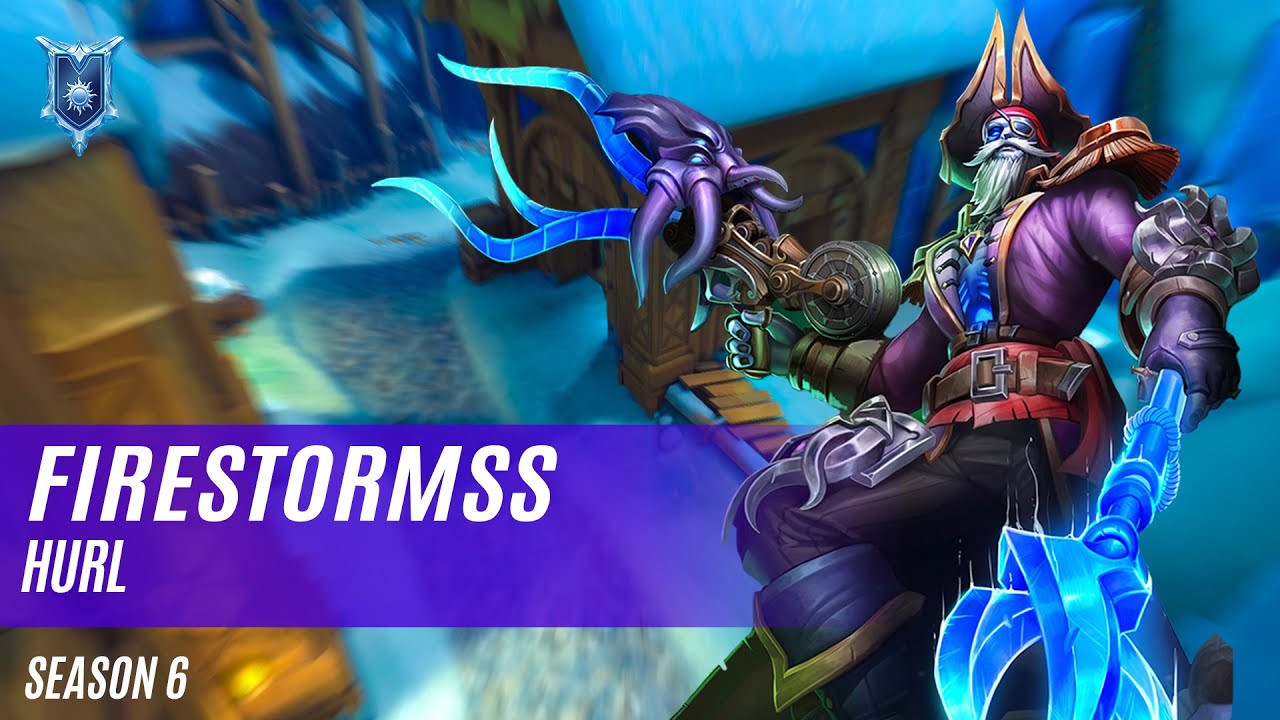 FIRESTORMSS DREDGE PALADINS COMPETITIVE (SEASON 6) HURL - YouTube