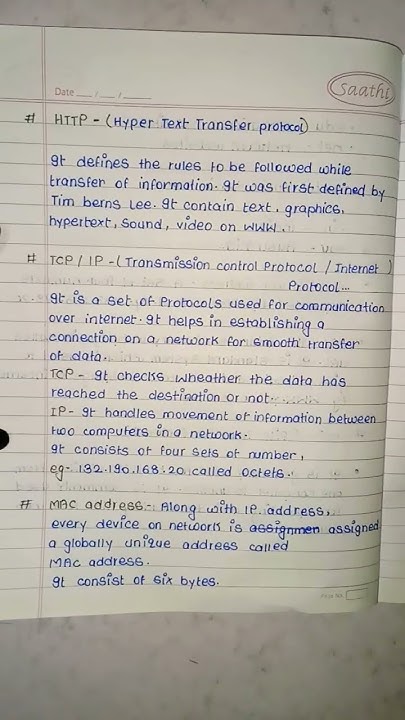 Dav Class 8 computer chapter 5 Notes and question answer #shorts - YouTube