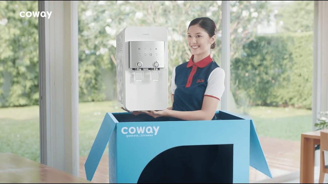 COWAY เทรนด์ใหม่ของเครื่องกรองน้ำ - YouTube