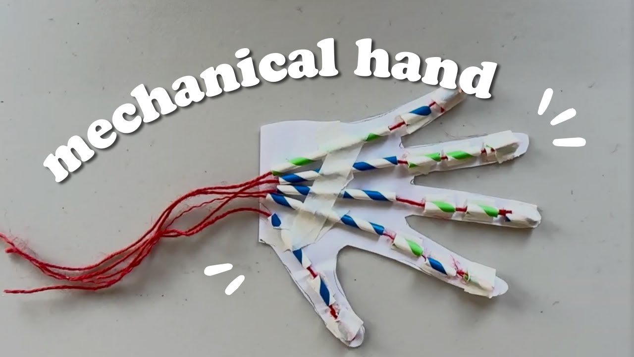 Mechanical Hand | Lesson Tutorial - YouTube