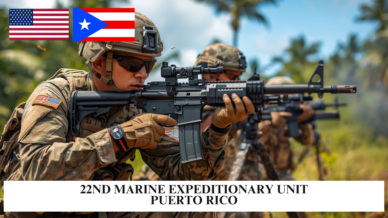 US Marines And Puerto Rico Southern Command Mission M240B Livery ...
