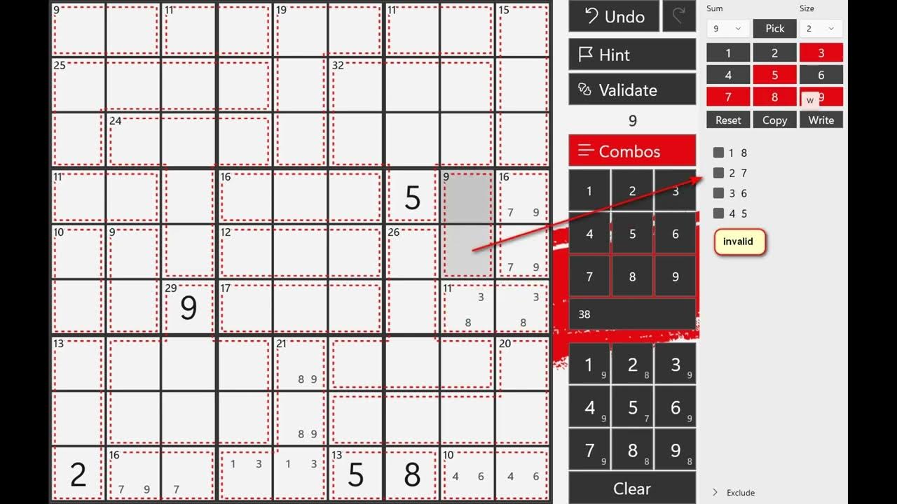 Solving Killer Sudoku Video 216 Puzzle From solving-killer-sudoku-video-216-puzzle-from