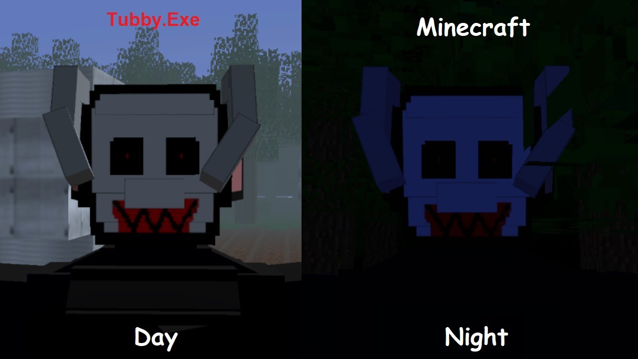 Slendytubbies 3: Re-Awakening - Collect Mode | Minecraft (Day, Night ...