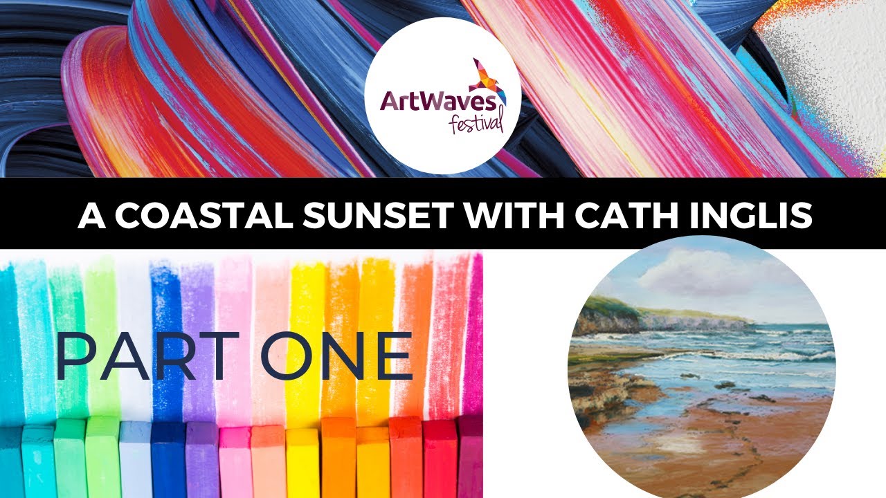 Demo: A Coastal Sunset with Catherine Inglis (1/3) - YouTube