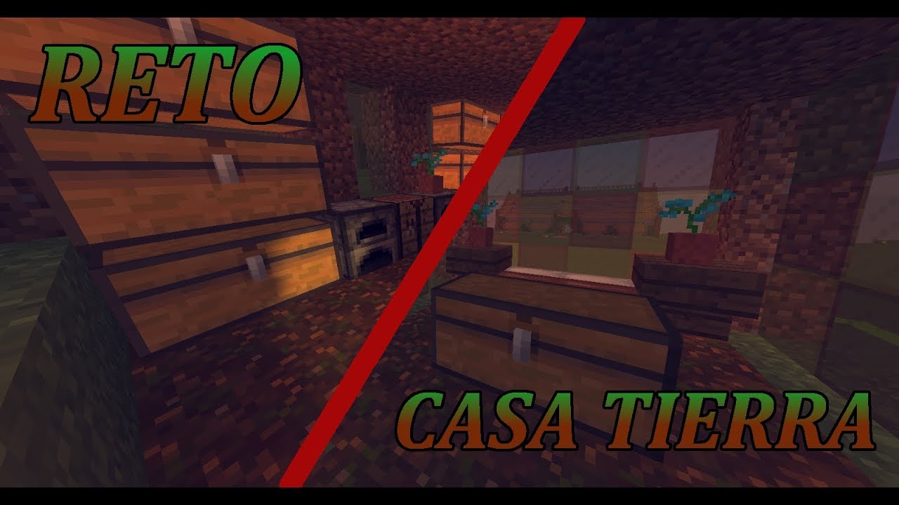Reto-Casa de Tierra-Minecraft - YouTube