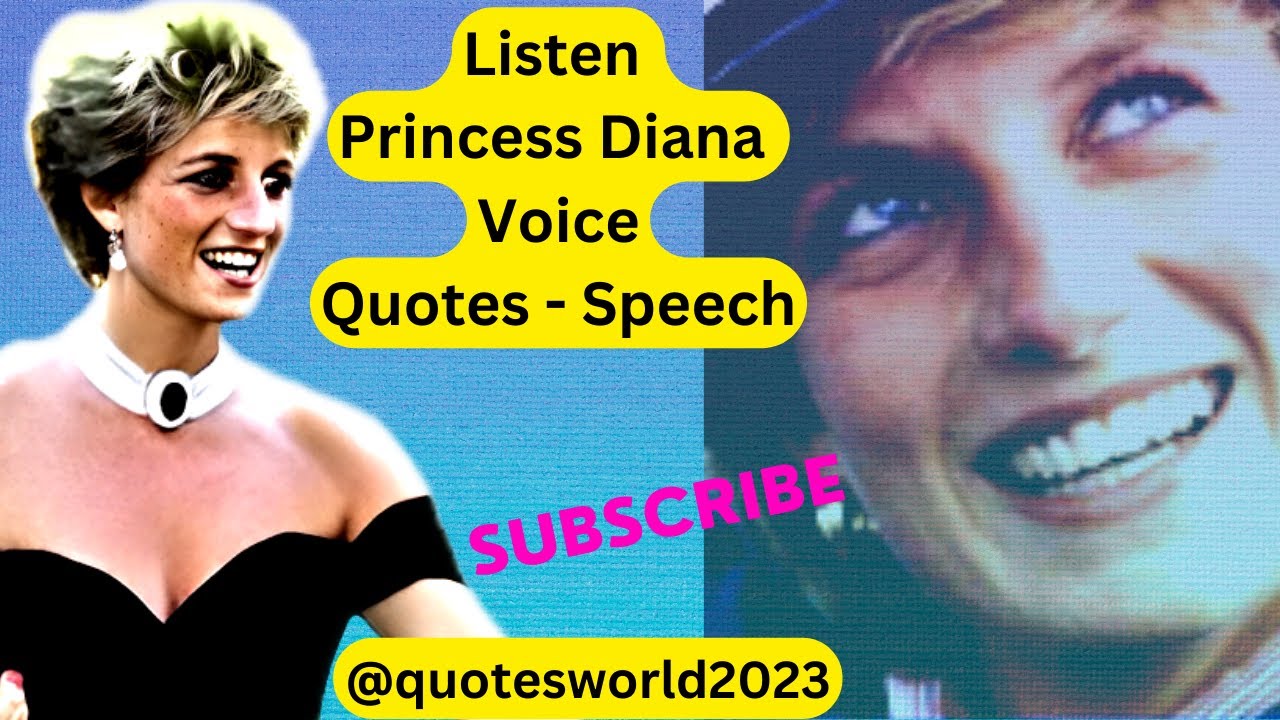 Live Stream - Princess Diana Motivational Speech - Inspirational Quotes ...