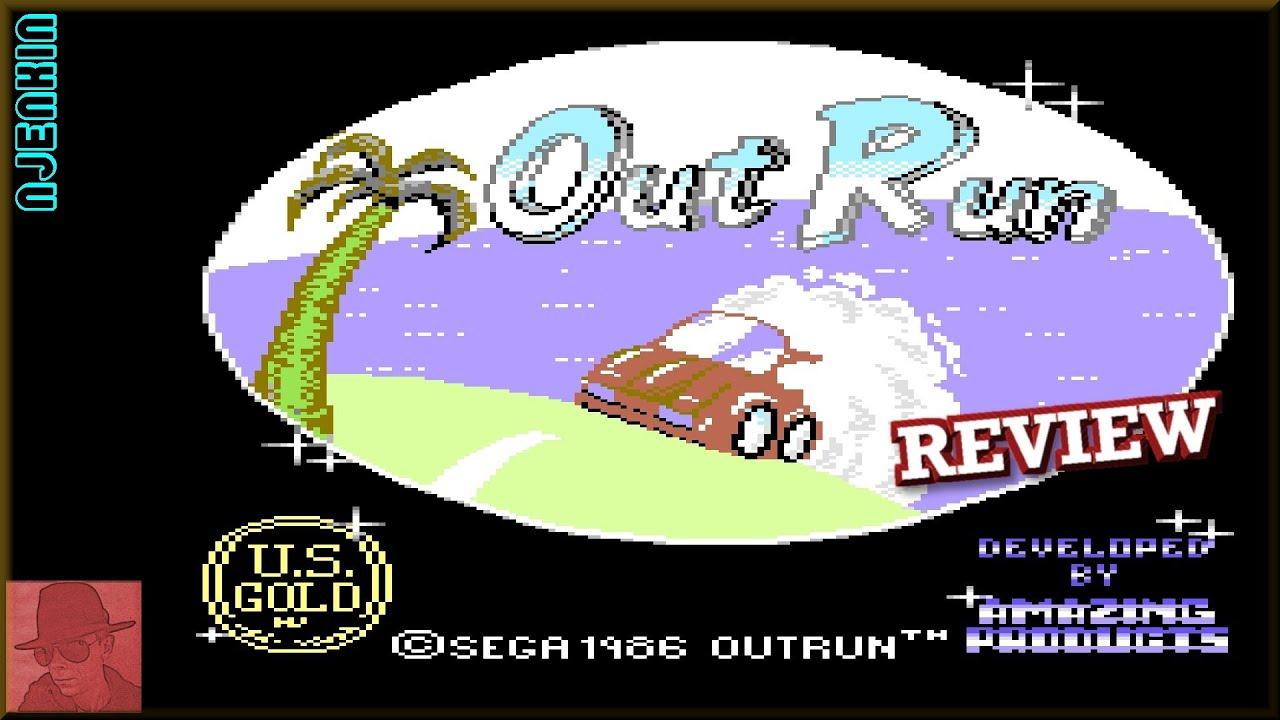 Out Run - on the Commodore 64 !! with Commentary - YouTube