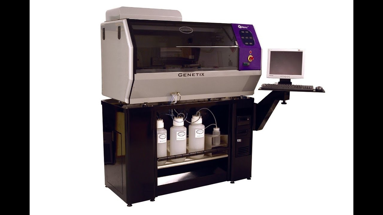 Genetix Qarray 2 Microarray Printer Youtube
