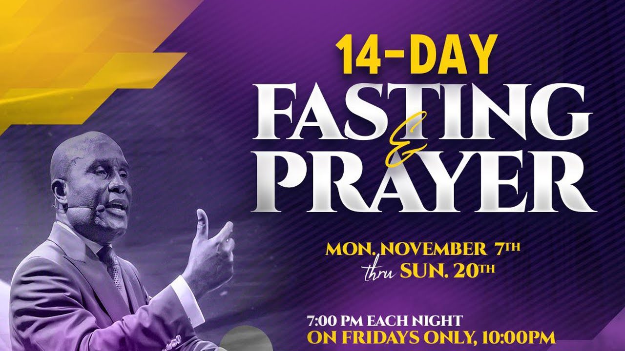 Day 4 of 14 Days Fasting & Prayer | Thursday Nov. 10th, 2022 - YouTube