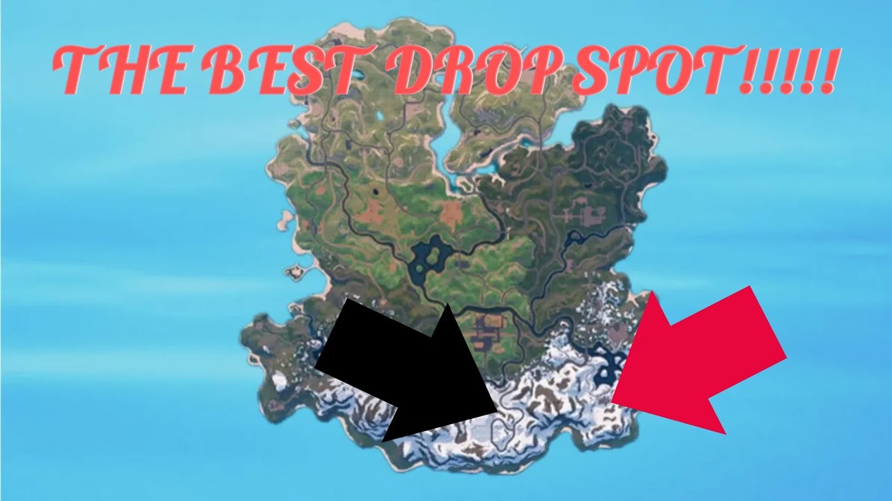 THE BEST DROP SPOT IN FORTNITE CHAPTER 5 ( OR ONE OF THEM) - YouTube