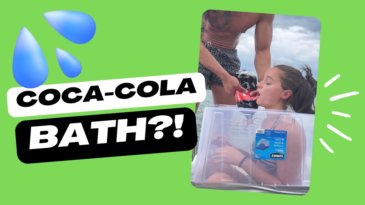 COCA-COLA BUBBLE BATH?! You WON'T Believe What Happens! - YouTube