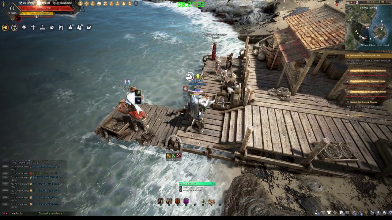 Black Desert Online opening 8 Moss-Covered Map / Замшелая карта - YouTube