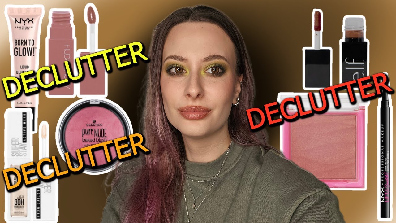 MAKEUP DECLUTTER - Let's Start 2024 Fresh - YouTube