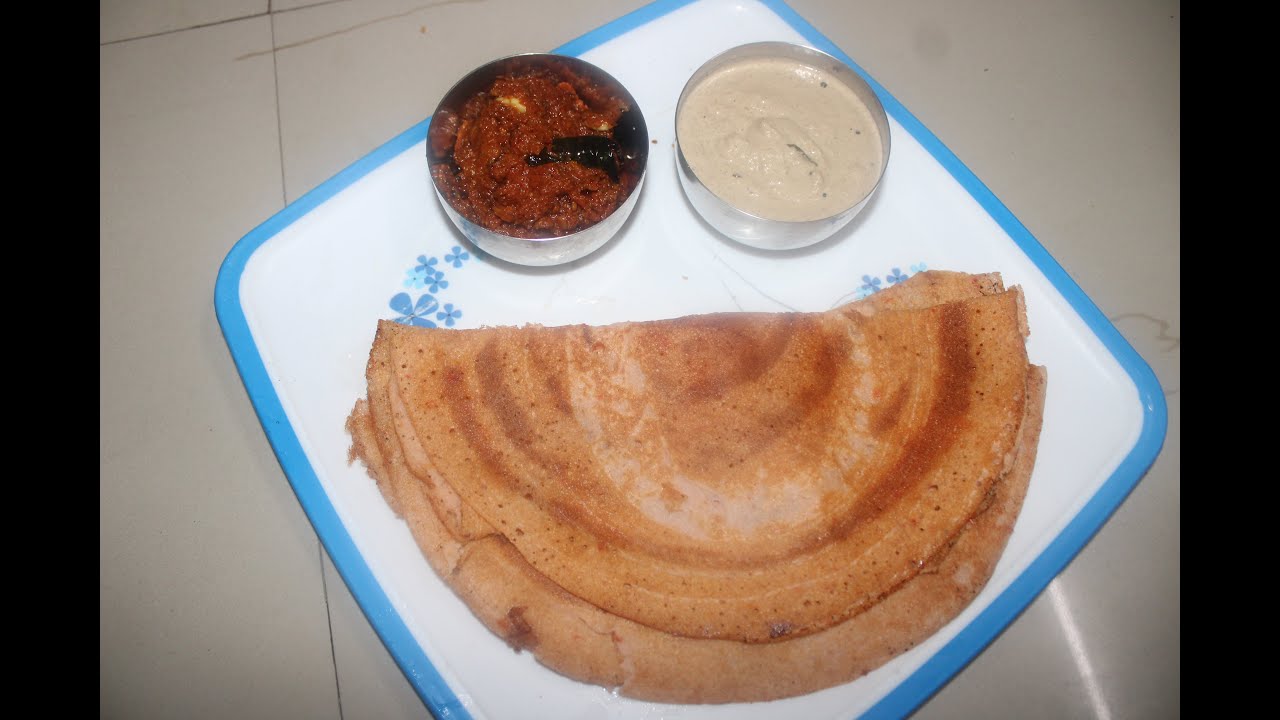 Crispy dosa recipe || How to make dosa at home - YouTube