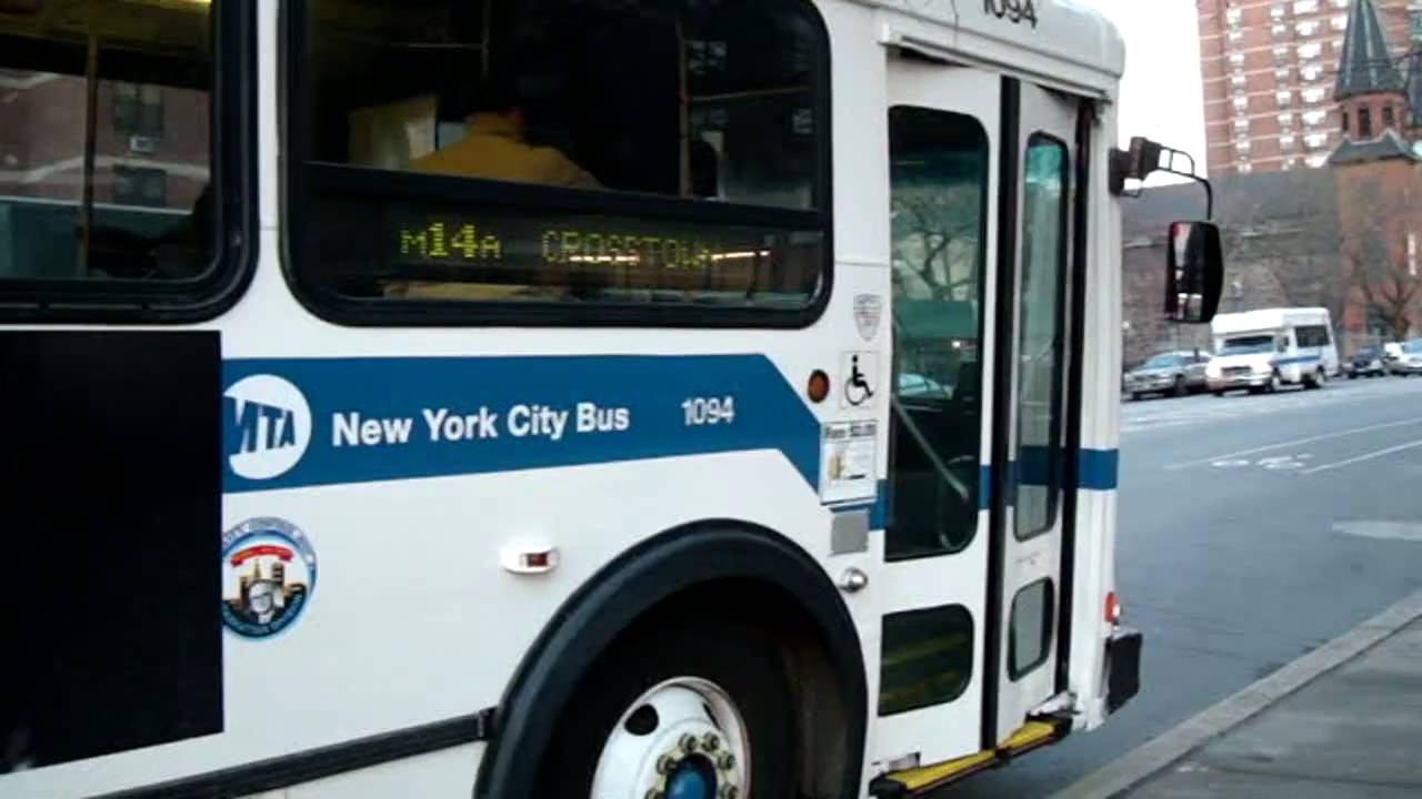 MTA New York City Bus 1997 New Flyer D60HF 1094 On The M14A @ Grand ...