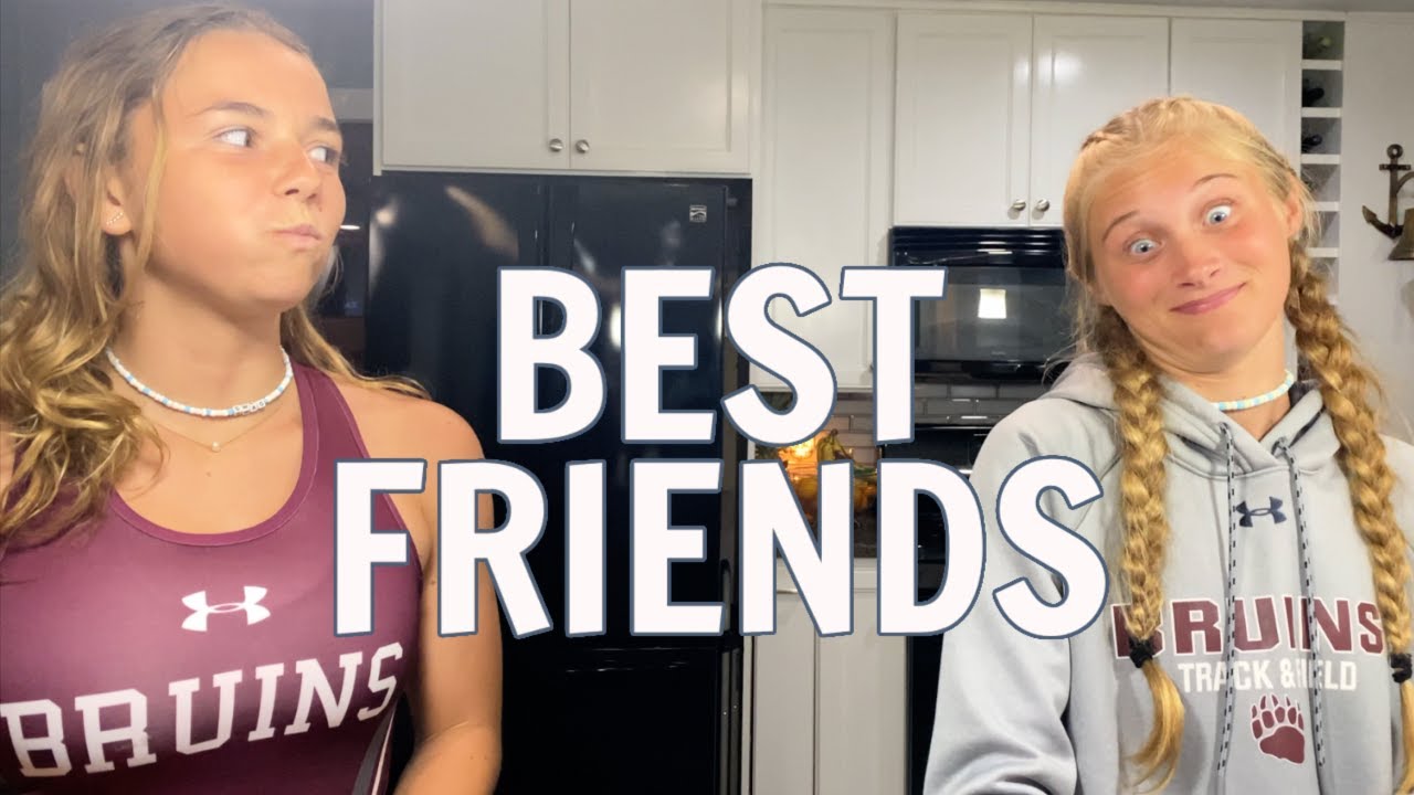 KATIE and MOLLIE Win High School County TRACK MEET - YouTube