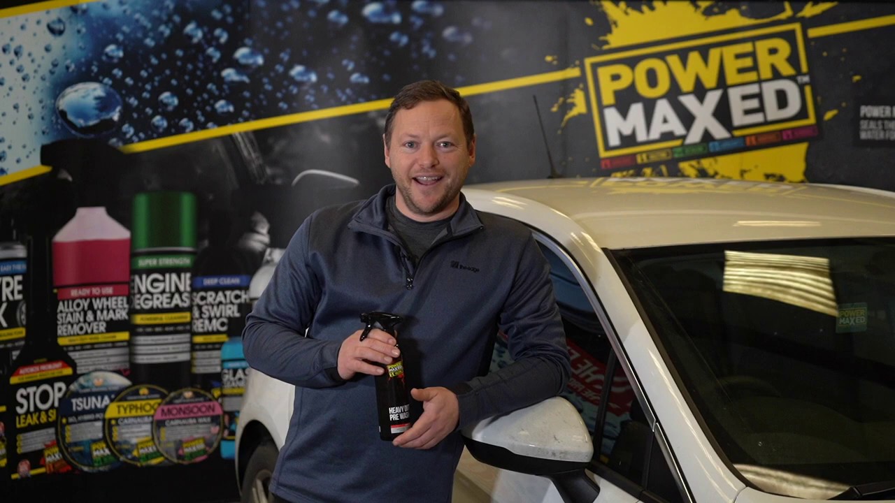 Power Maxed Heavy Duty Pre Wash - YouTube