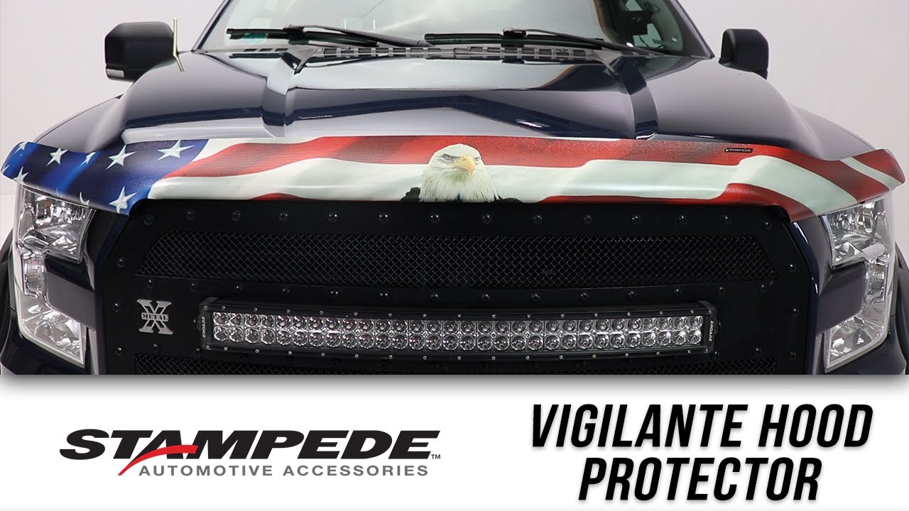Stampede Hood Protector Features and Review - YouTube