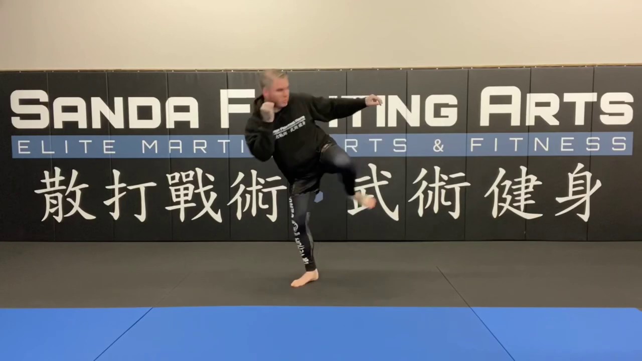 Jab set up for lead leg side heel kick - Sanda for Kickboxing & MMA ...