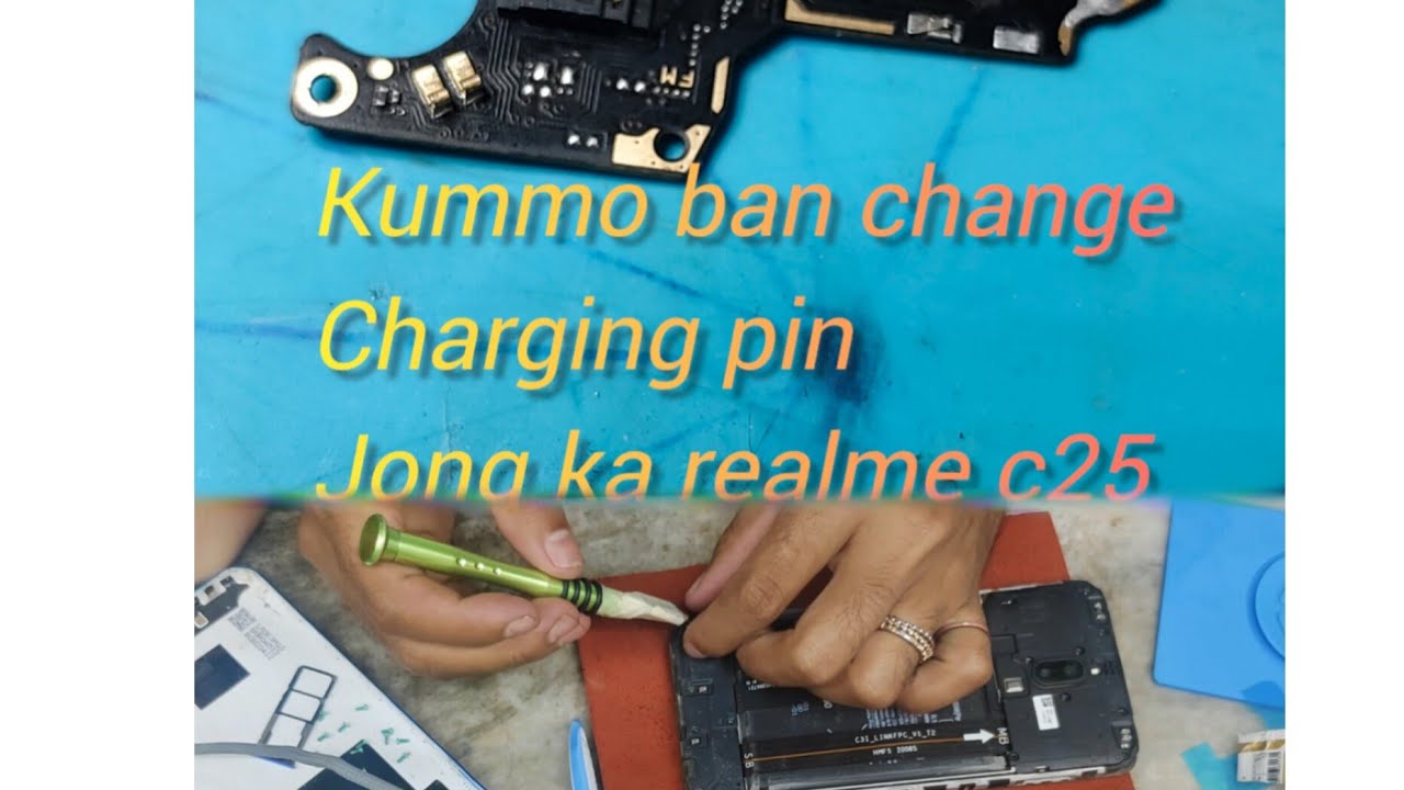 kumno ban kylliang charging pin realme c25 - YouTube