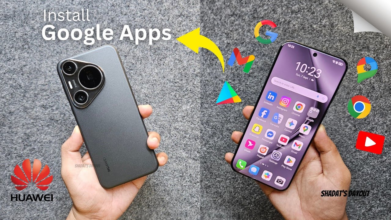 How to Install Google Apps on your Huawei Phone (ANY COUNTRY) - YouTube