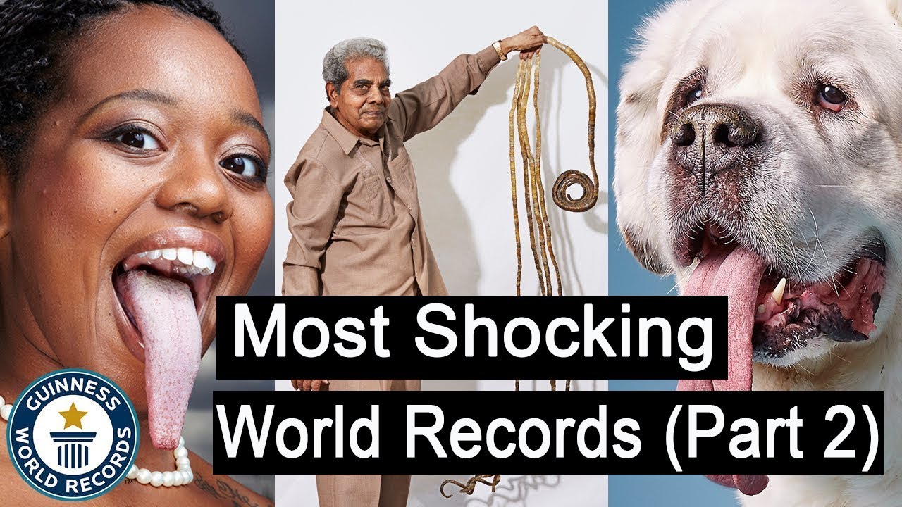 Most Shocking World Records | Guinness World Records (Part 2 ...