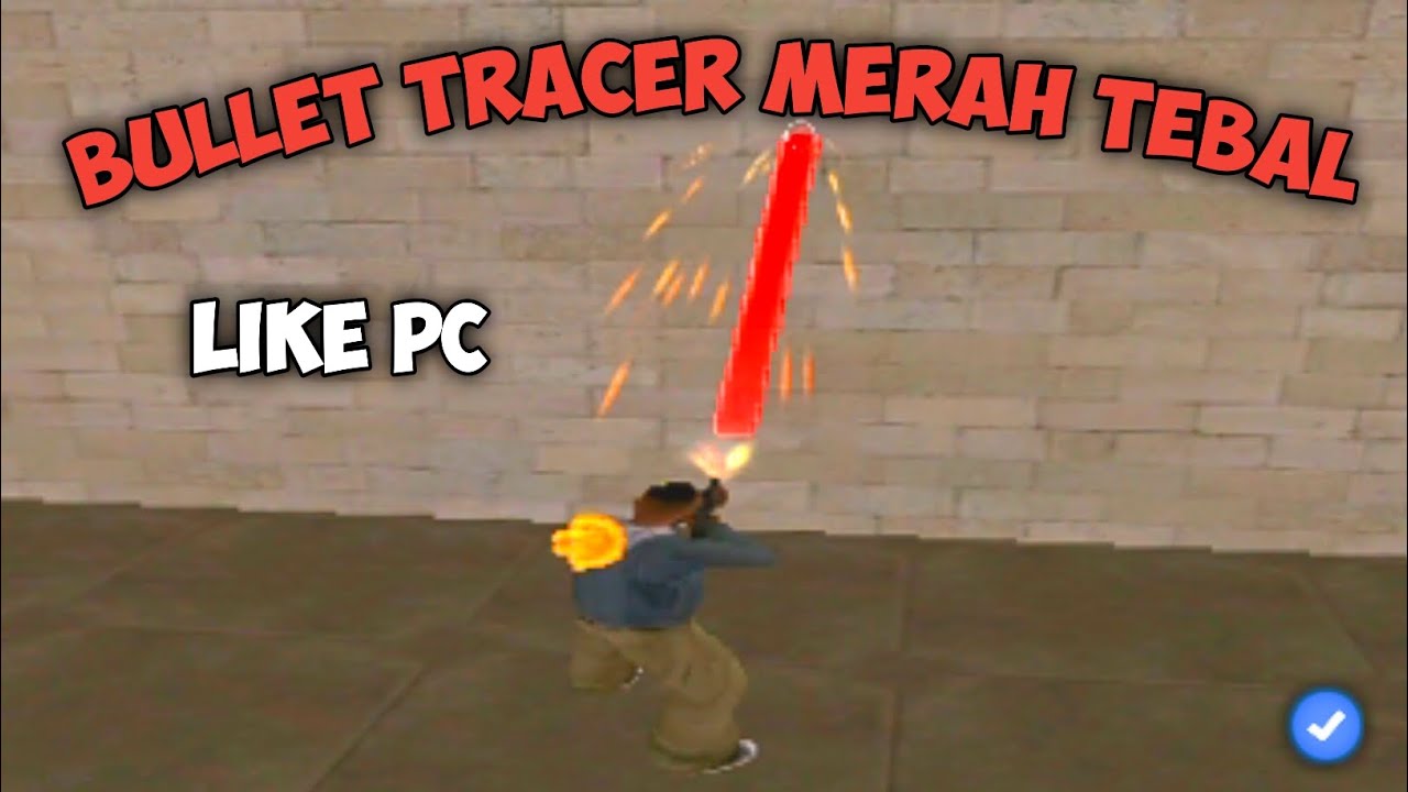 SHARE BULLET TRACER MERAH LIKE PC+TUTOR PEMASANGAN - YouTube
