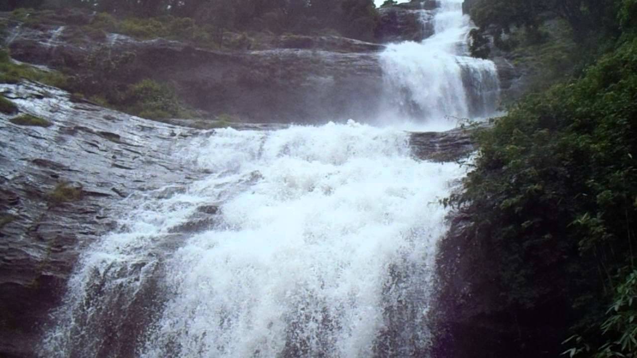 Munnar Chiyapara Waterfall - YouTube