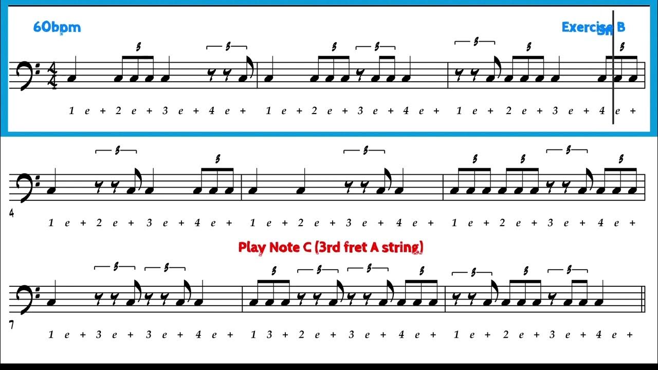 22-12 - A - Rhythmic Reading Exercises - Ternary Rhythms #1 - YouTube