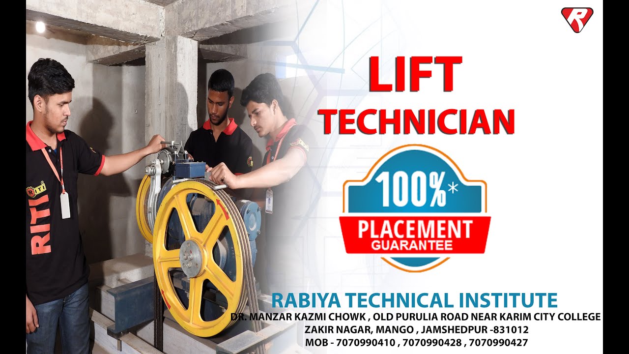 LIFT TECHNICIAN II 100% PRACTICAL CLASS - YouTube