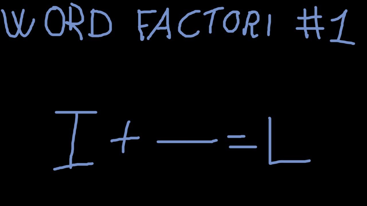 We Set Up a Letter Factory | Word Factori - YouTube