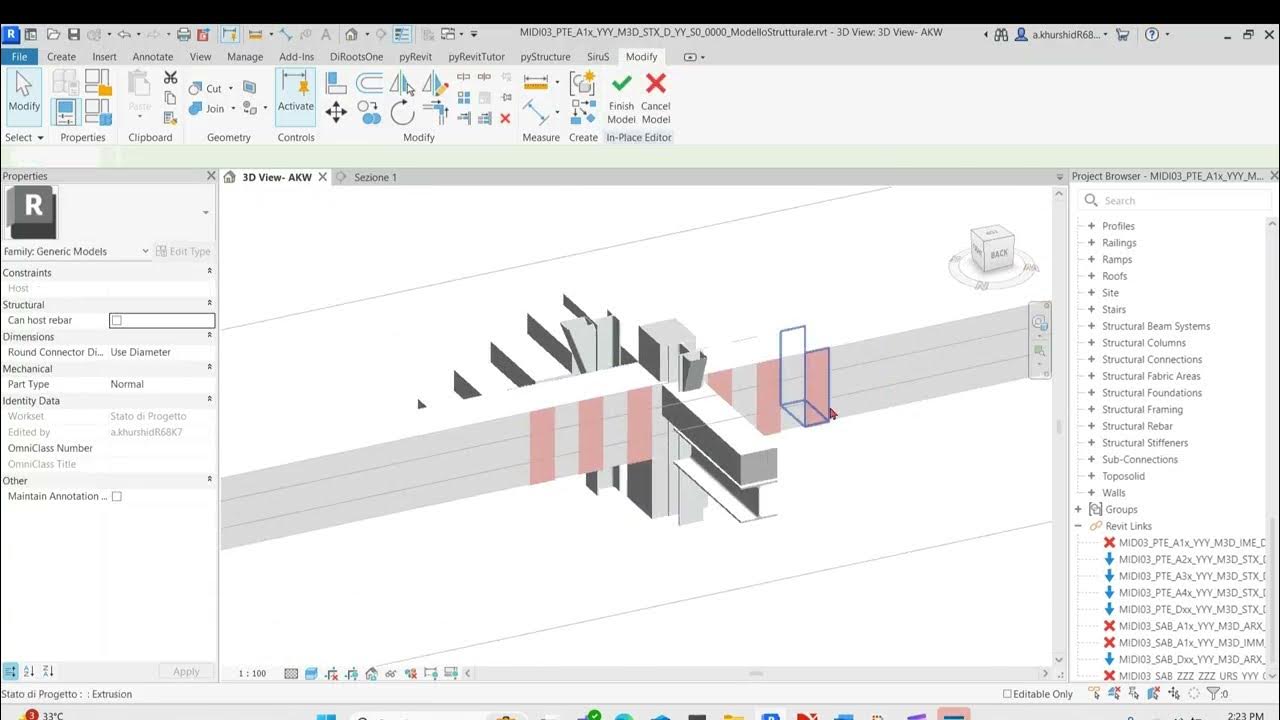 Beam reinforcement modeling with Revit 2024 - YouTube