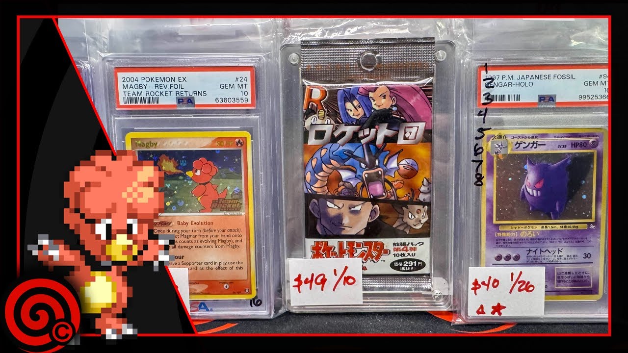 HOT NEW ROCKET SLAB BREAK - NEW ROCKET BOOSTER - GENGAR FOSSIL BREAK ...