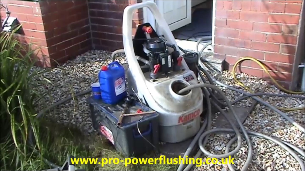 power flush blackpool central heating ,power flushing blackpool - YouTube