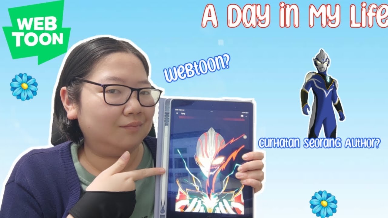 A Day In My Life - Webtoon Vlog - YouTube