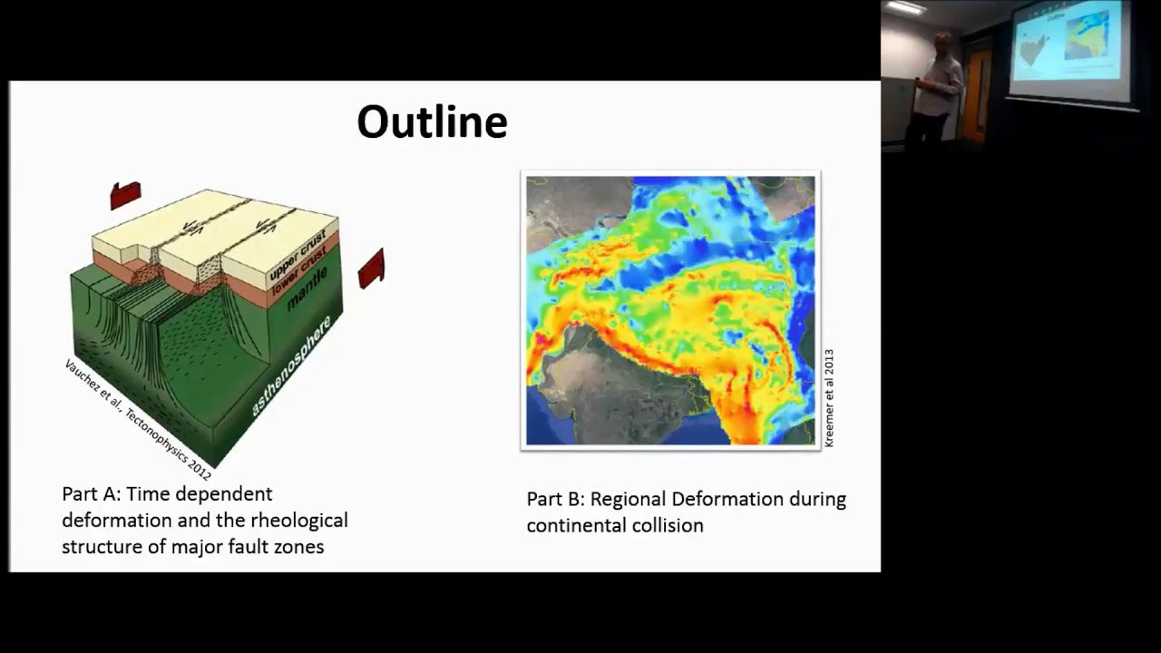 COMET Webinar - Prof. Tim Wright - Probing the rheology of continental ...