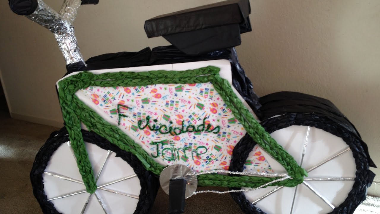 piñata de bicicleta - YouTube
