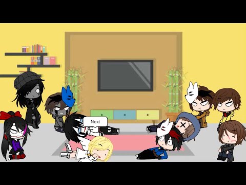 Creepypasta react to ships (my au/my opinion)