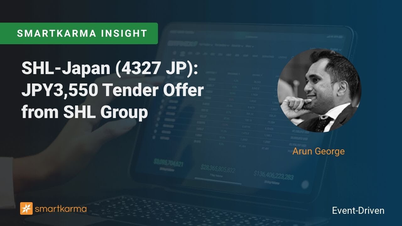 SHL-Japan (4327 JP): JPY3,550 Tender Offer from SHL Group - YouTube