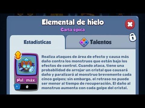 Rush Royale al fin Elemental de hielo nivel 15! estamos reclutando ...